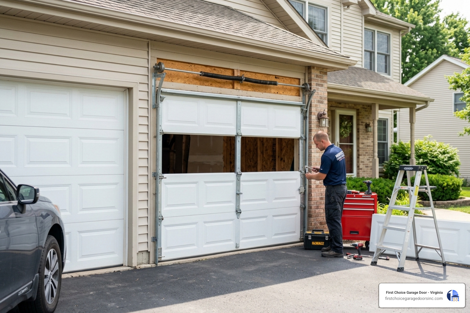 Can I Replace Just One Panel on My Garage Door? Top Risks